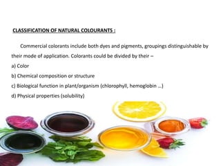 sweetening and coloring agents | PPTX