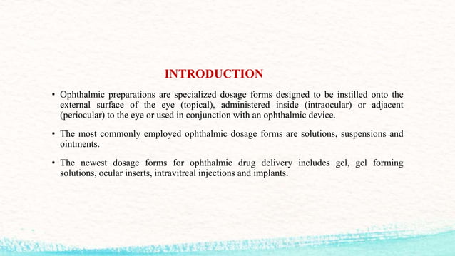Ophthalmic Preparation.pptx