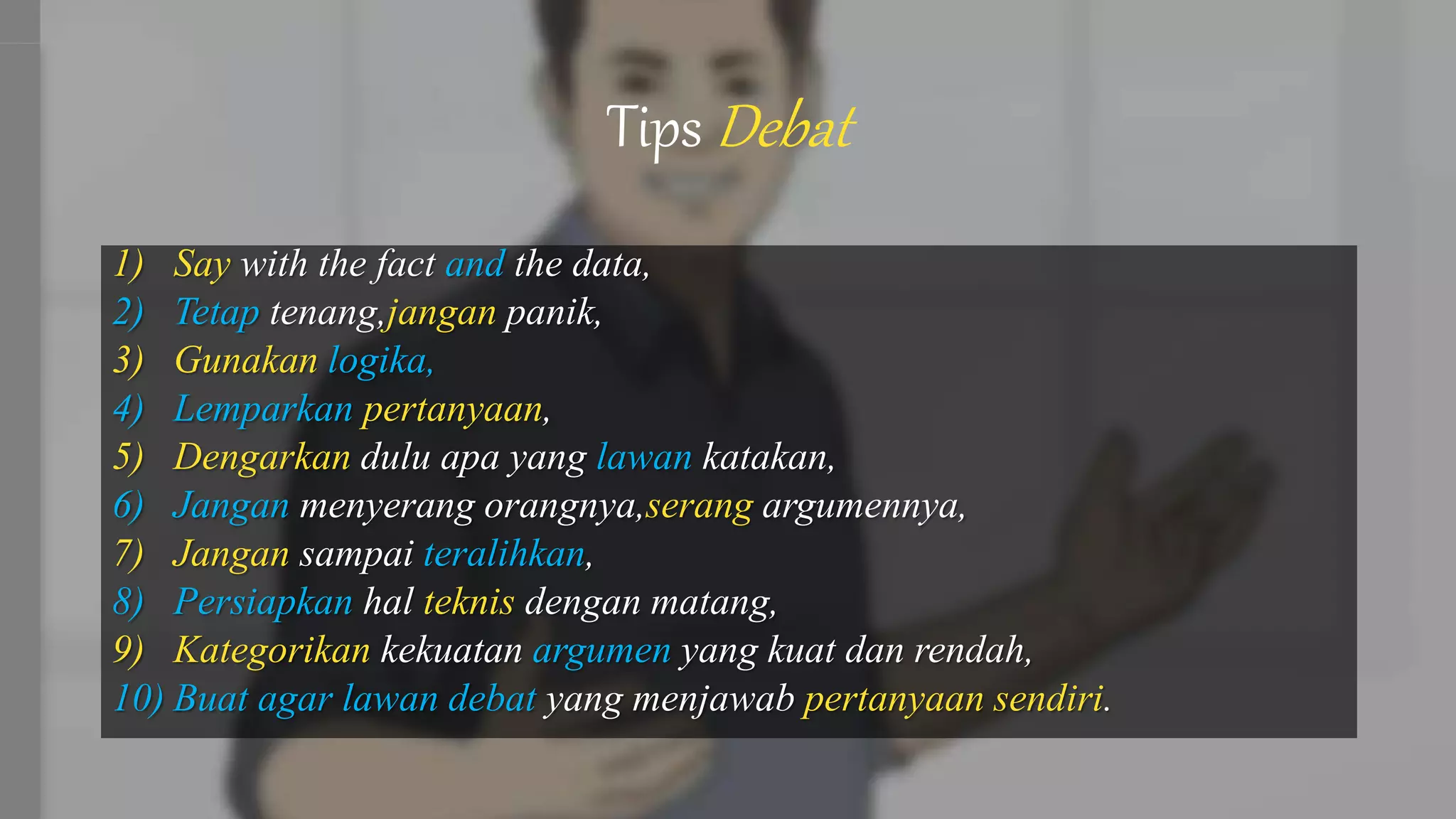 Power point Debat | PPTX