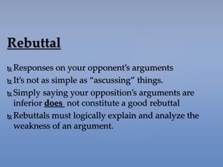 how to be a good debator | PPTX