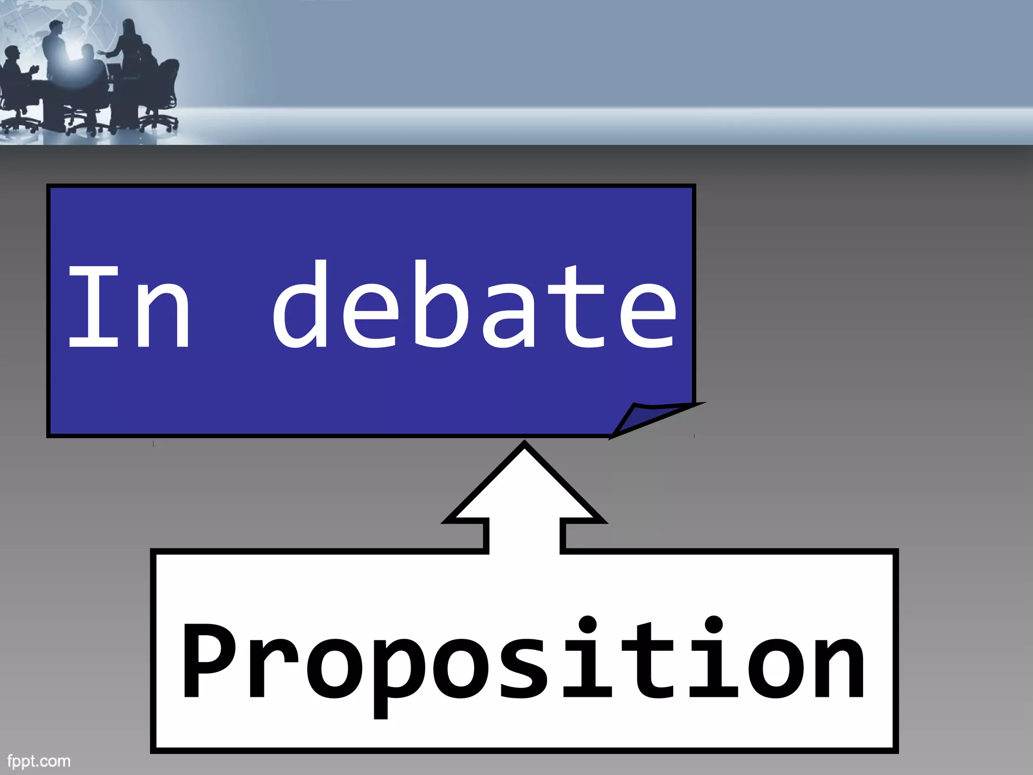 Debate | PPT