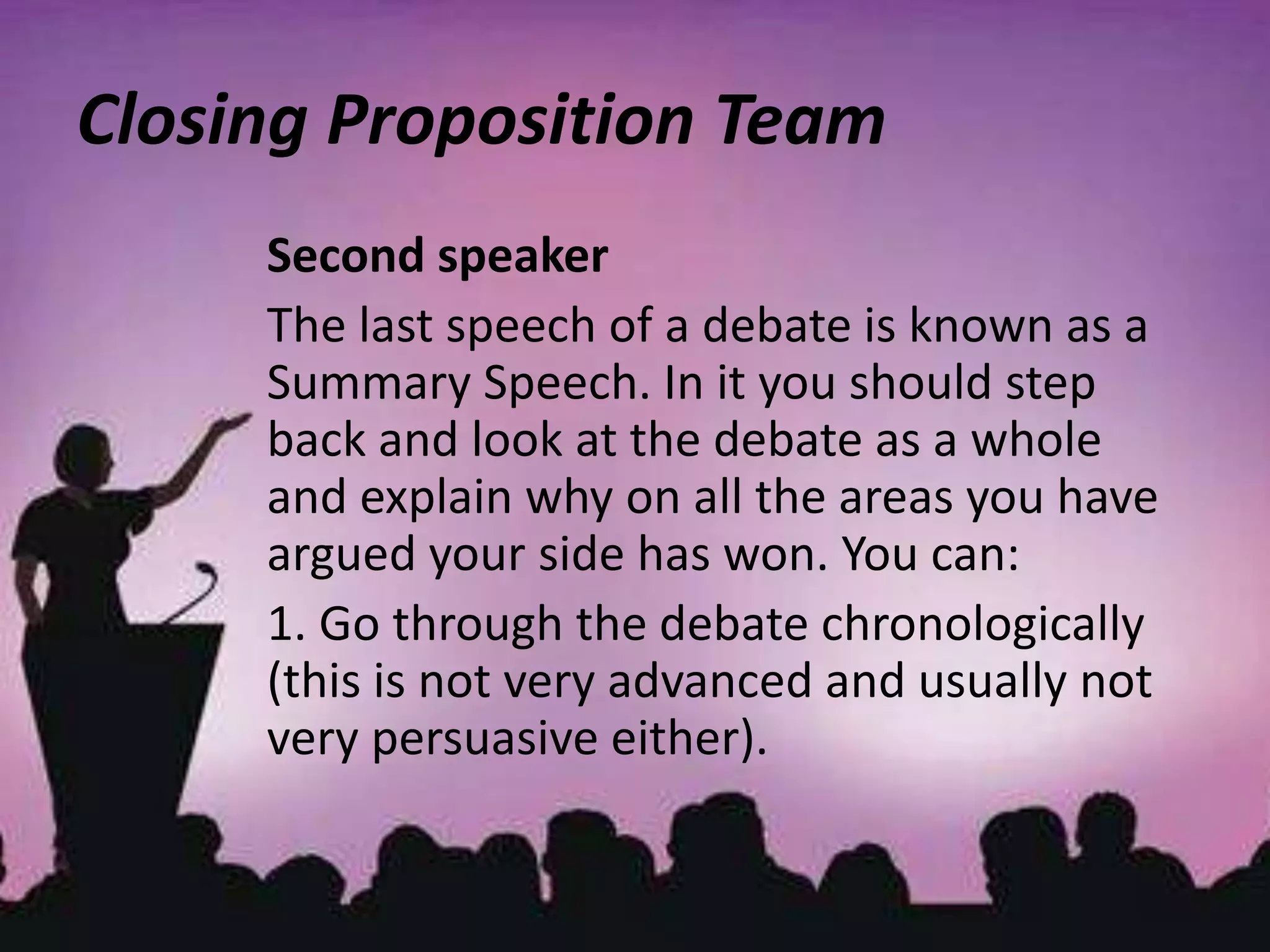 Debate | PPTX