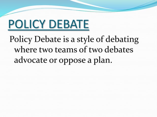Debate | PPTX