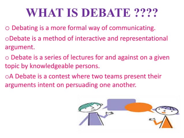 Debate | PPTX