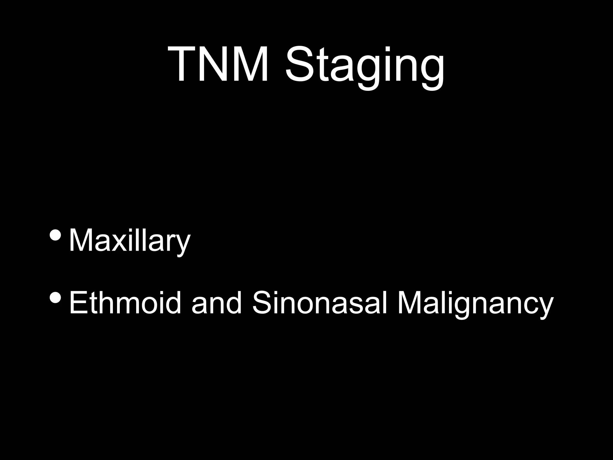 Sino Nasal malignancy & Anterior skull base surgery, Endoscopy is the best ??? | PPTX