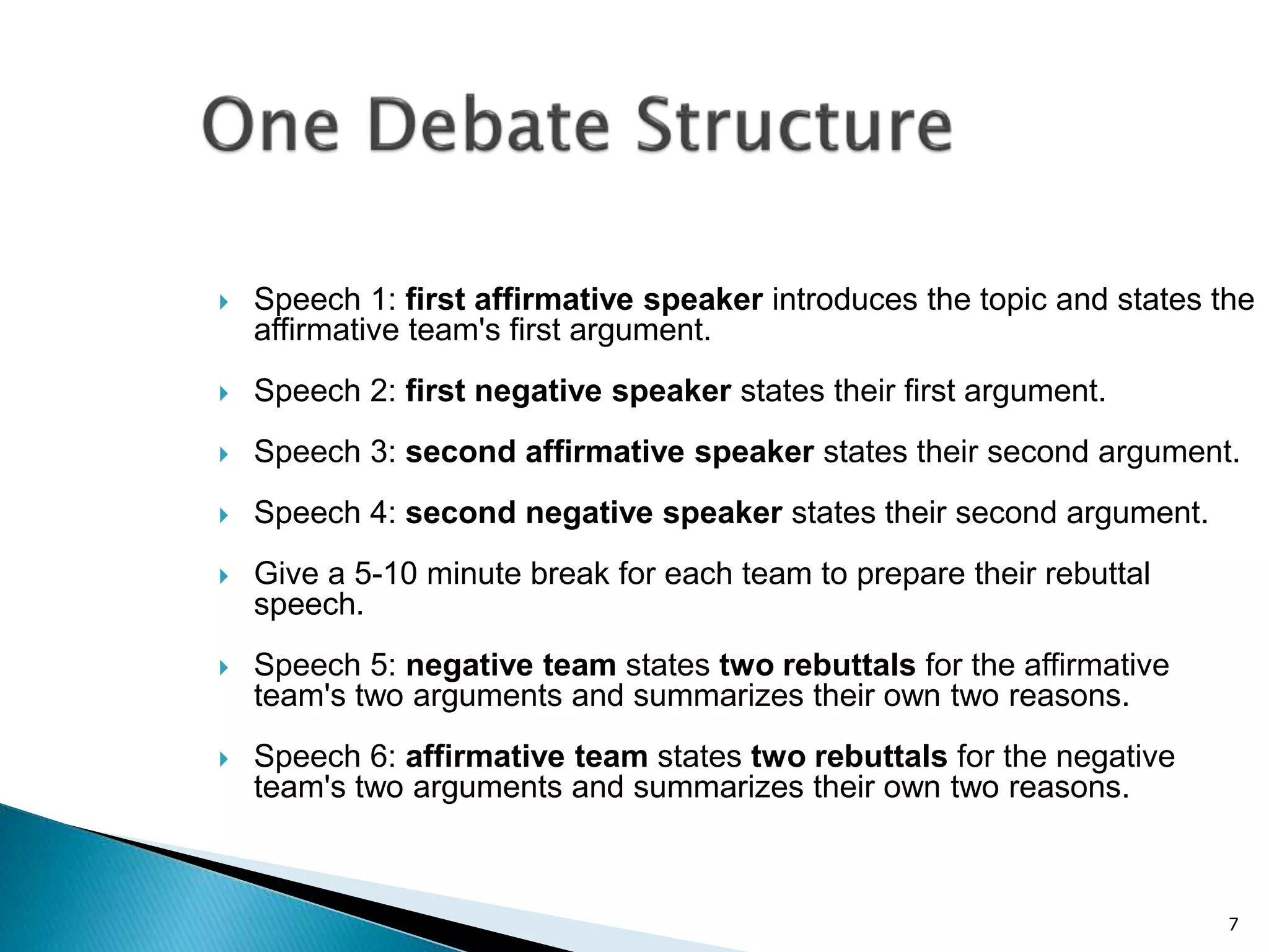 Debate As a Teaching Strategy | PPTX