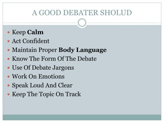 Debate | PPTX