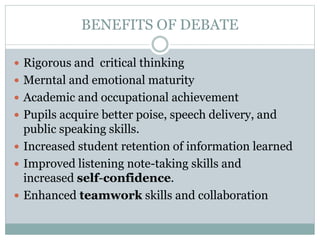 Debate | PPTX