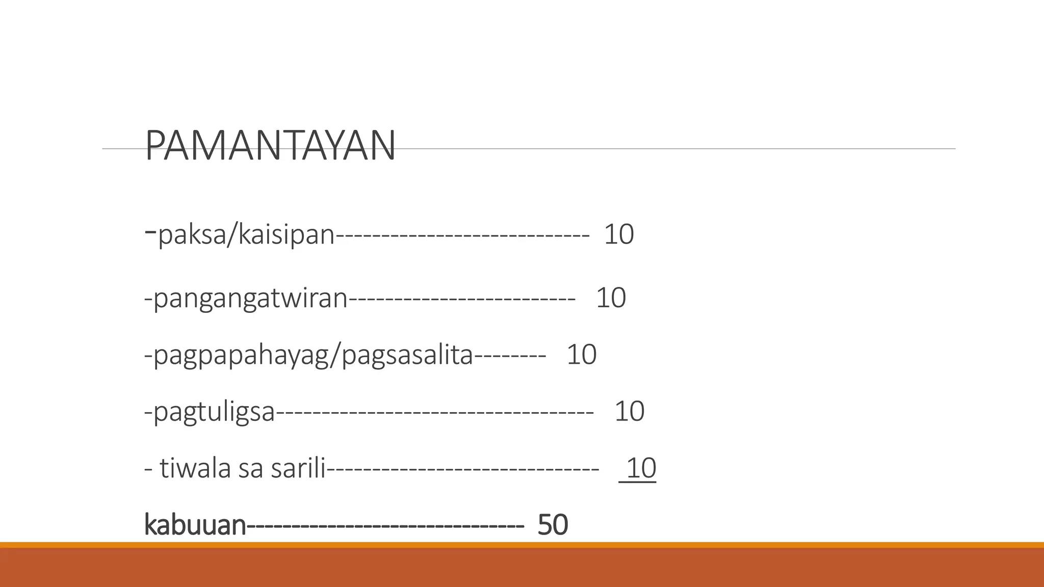 Pamantayan sa pakikipagDebate ng college | PPTX