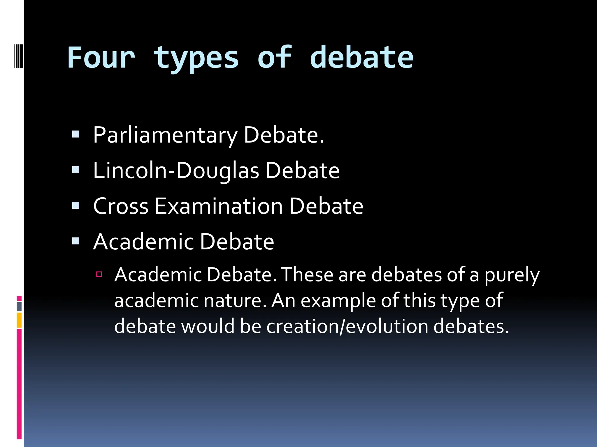 Debate very usefull for btech students .ppt