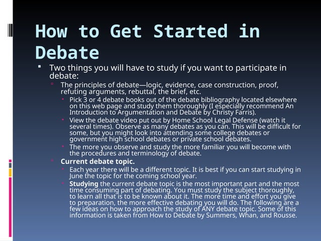 DebatePRESENTATIONENGLISHMAJOR2NDQRT.ppt