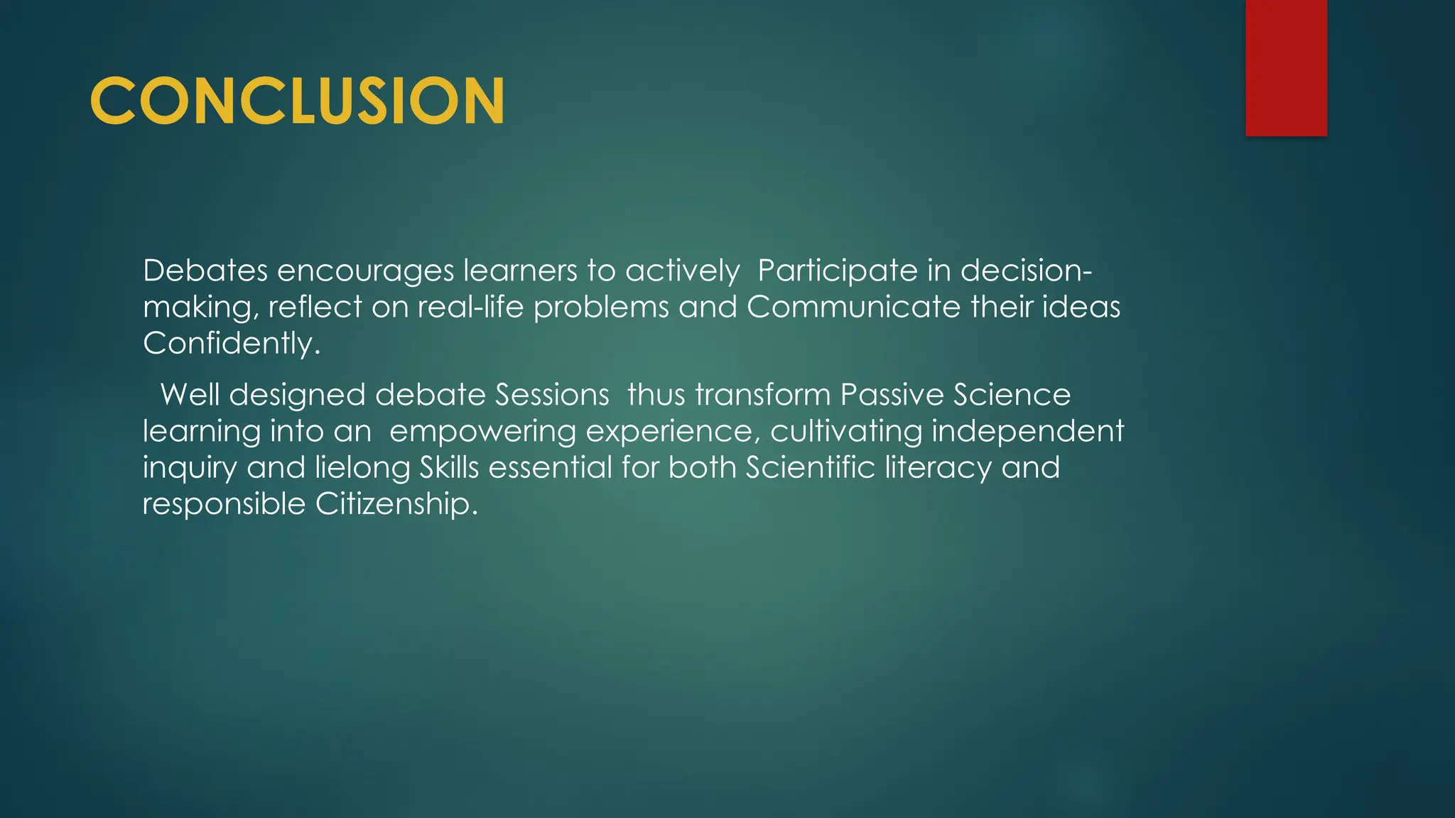 debate.pptx presentation natural science | PPTX