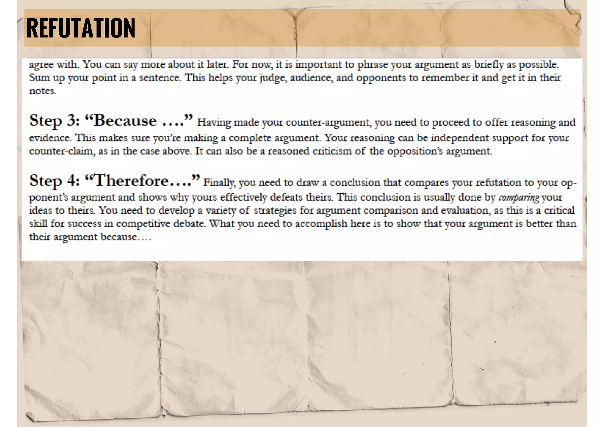 Debate intro:how to | PDF