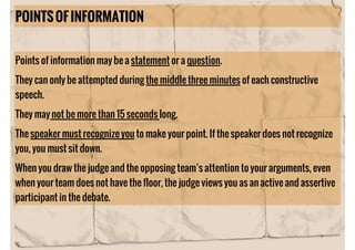Debate intro:how to | PDF