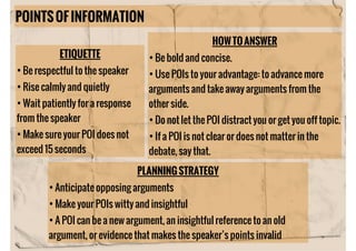 Debate intro:how to | PDF