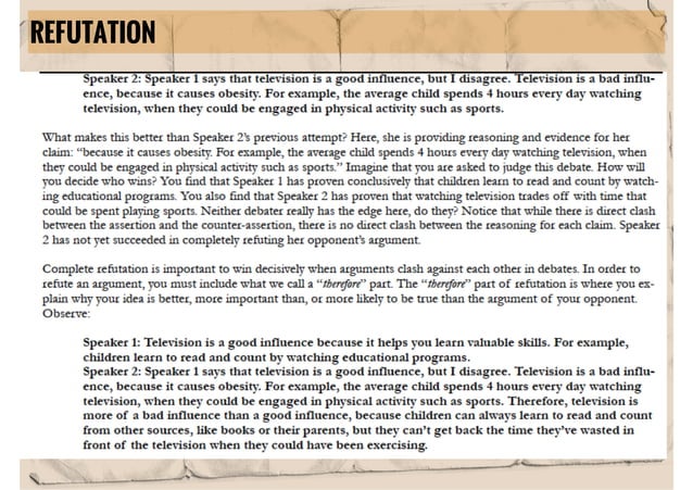 Debate intro:how to | PDF