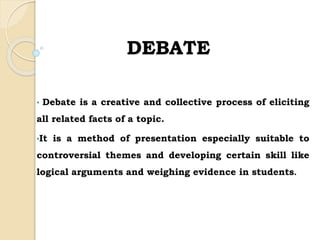 Debate | PPTX