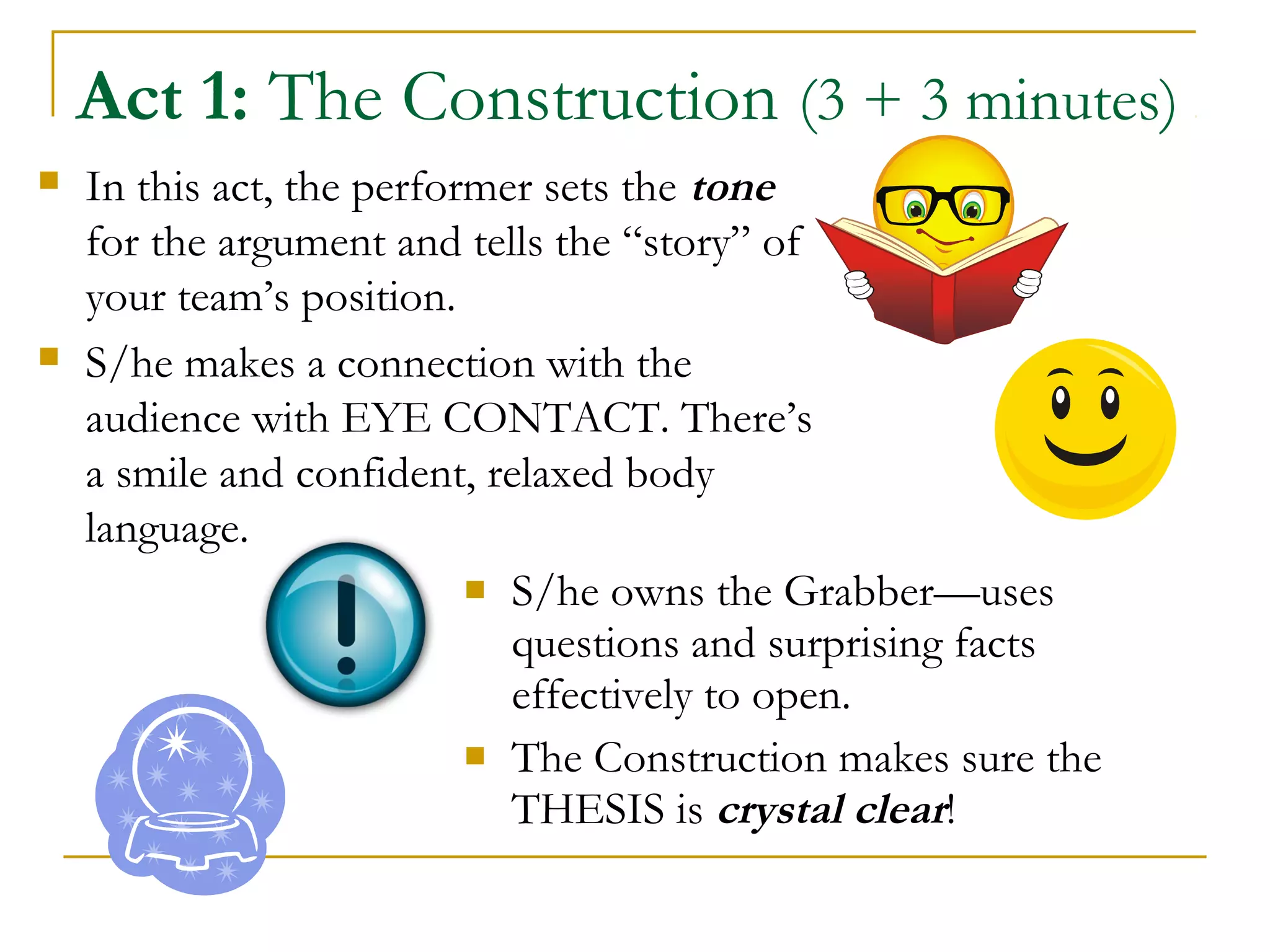 Structure of Debate | PPT