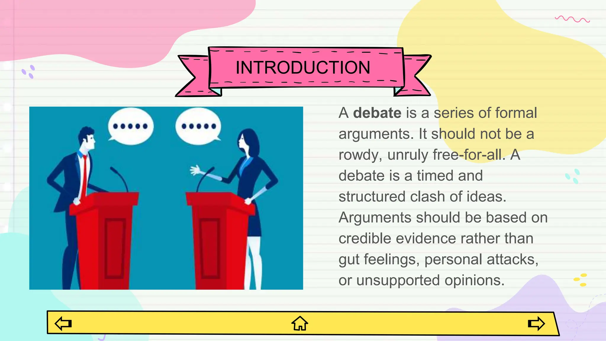 INRODUCTION TO DEBATE CLASS FOR HIGH SCHOOL STUDENTS (Part 1).pptx