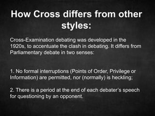 Debate _cross_examination | PPTX