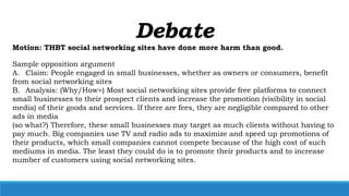 Debate formats-Asian Parliamentary procedure | PPTX