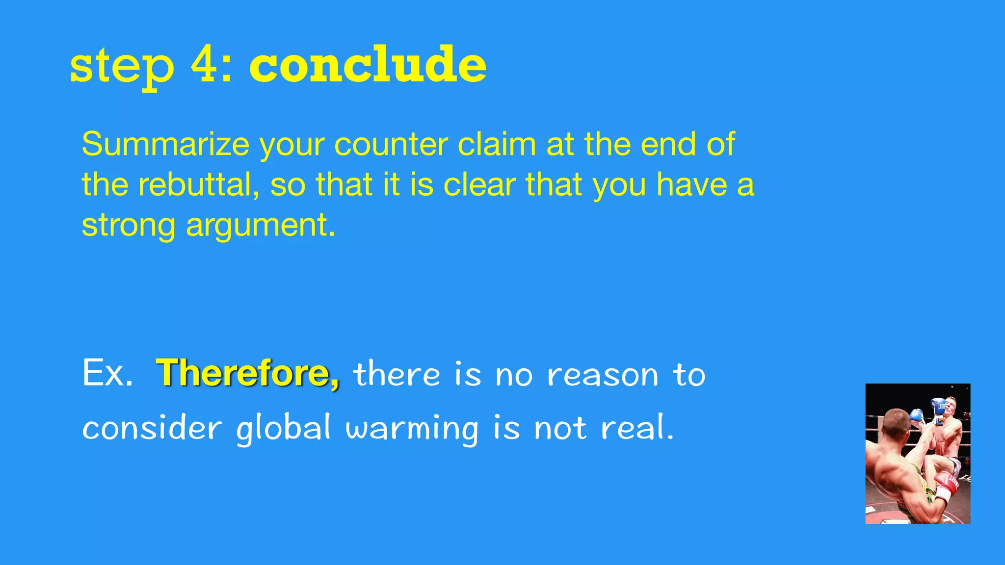 Debate Four-Step Rebuttal - GTB | PDF