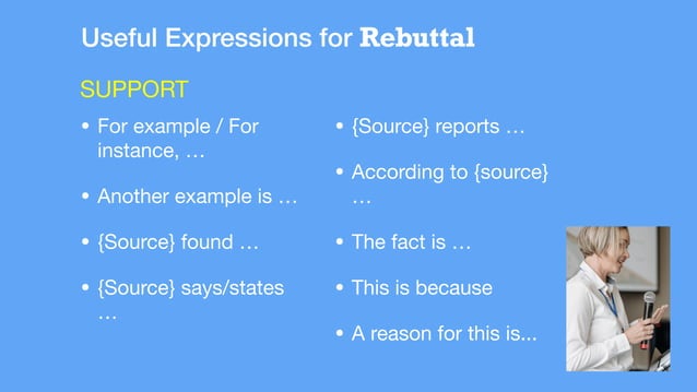 Debate Four-Step Rebuttal - GTB | PDF
