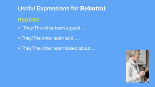 Debate Four-Step Rebuttal - GTB | PDF