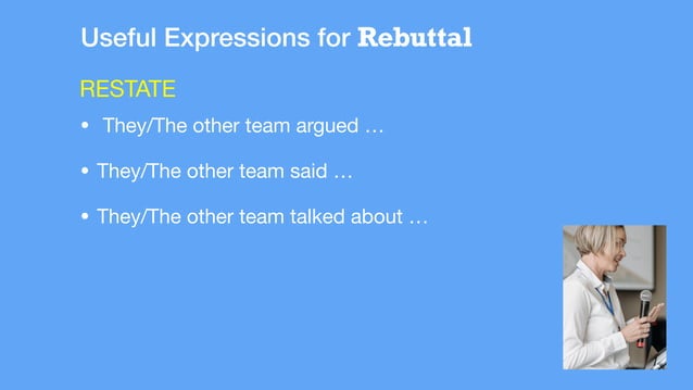Debate Four-Step Rebuttal - GTB | PDF
