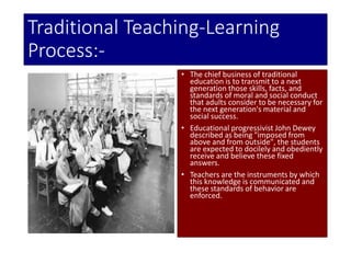 Debate on traditional Teaching learning Process vs Digital Teaching ...