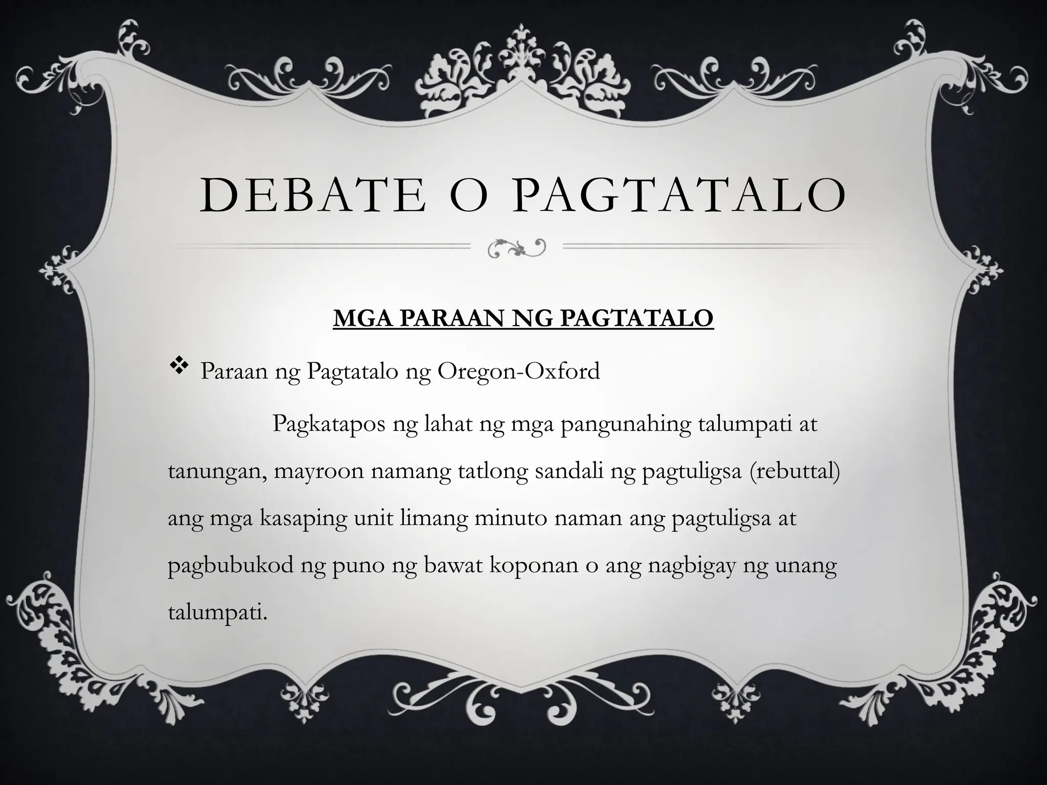 Debate o pagtatalo para sa Filipino 10.pptx