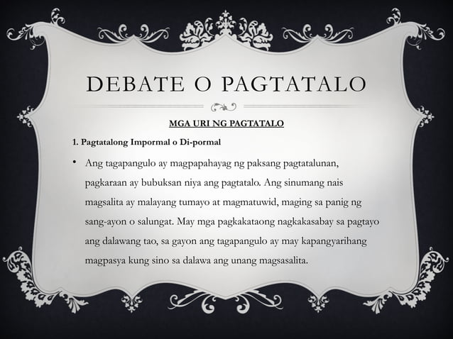 Debate o pagtatalo para sa Filipino 10.pptx