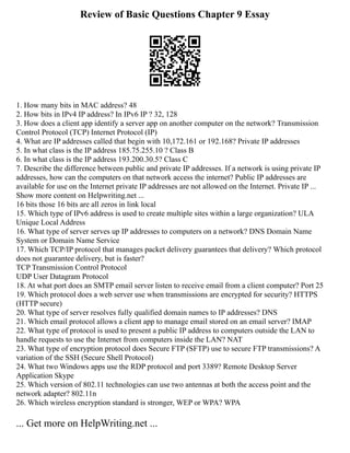 Debate Paper Example - Floss Papers | PDF