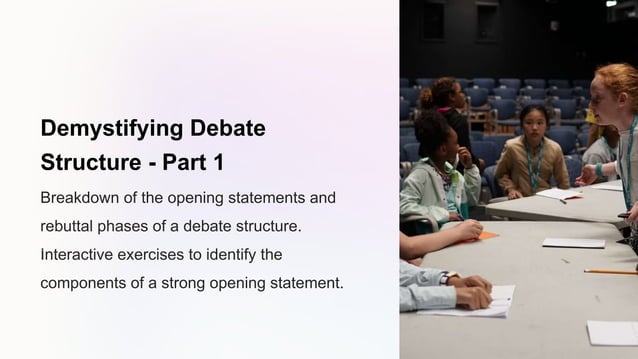 Demystifying Debate Structure - Part 1.pptx | Education