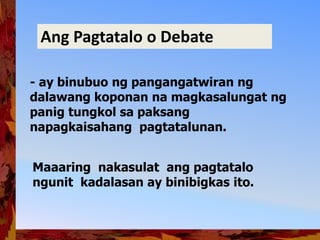 Debate ppt | PPTX