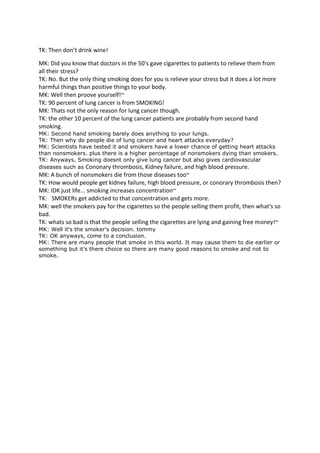 Debate script | DOCX