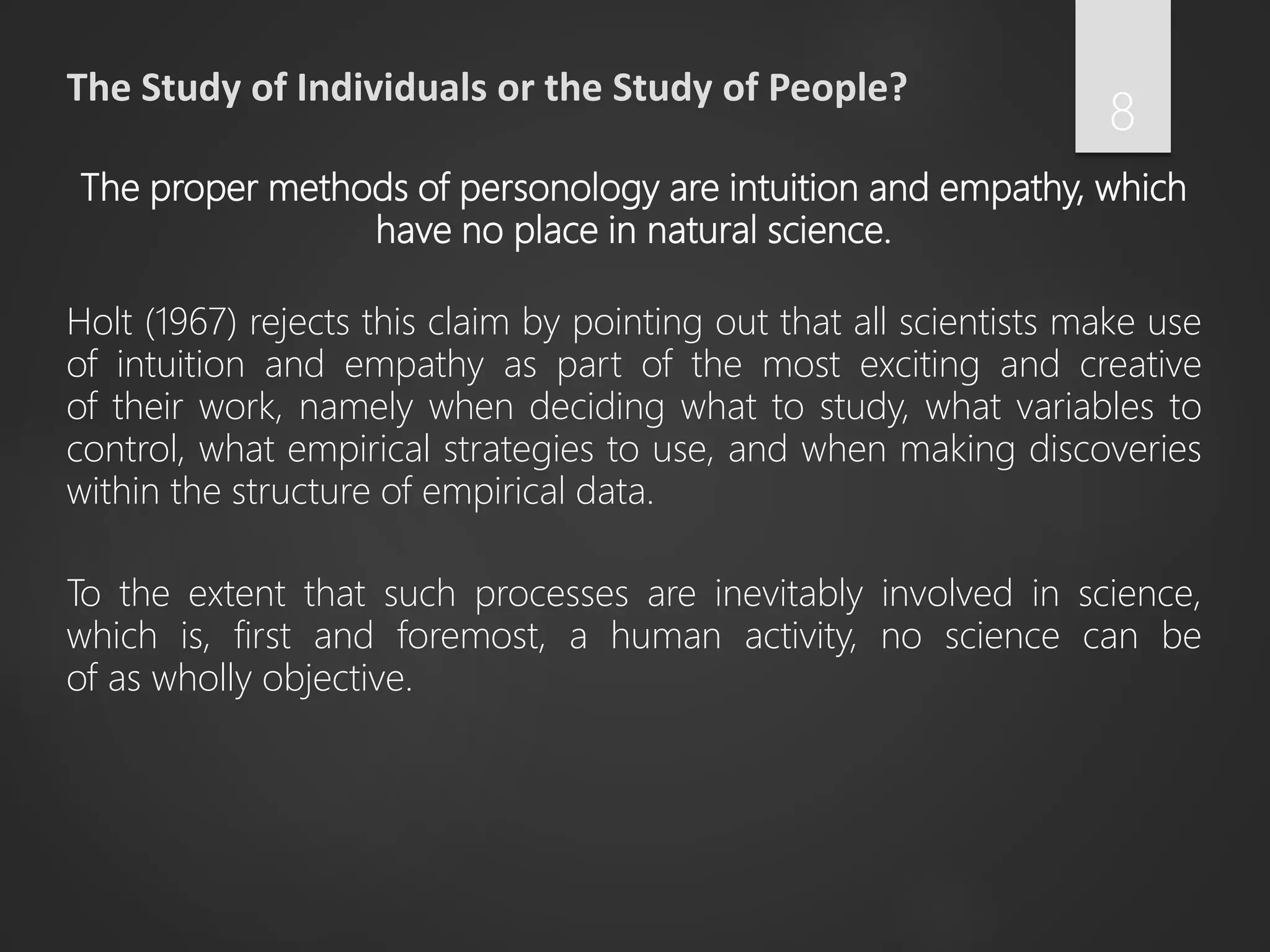 Key Debates in Psychology | PPTX