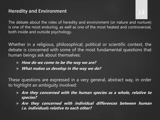 Key Debates in Psychology | PPTX