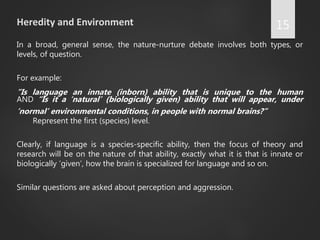 Key Debates in Psychology | PPTX