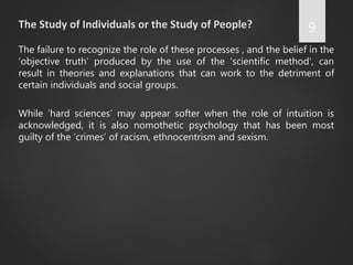 Key Debates in Psychology | PPTX