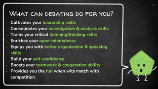 Material for debate training and competition | PPTX | Political Issues ...
