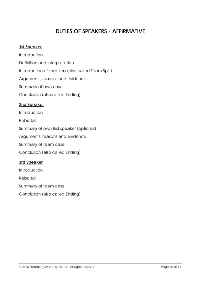 Debating an-introduction-for-beginners | PDF