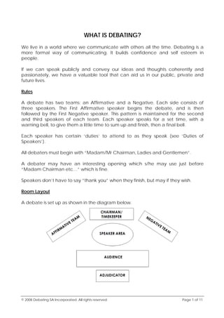 Debating an-introduction-for-beginners | PDF