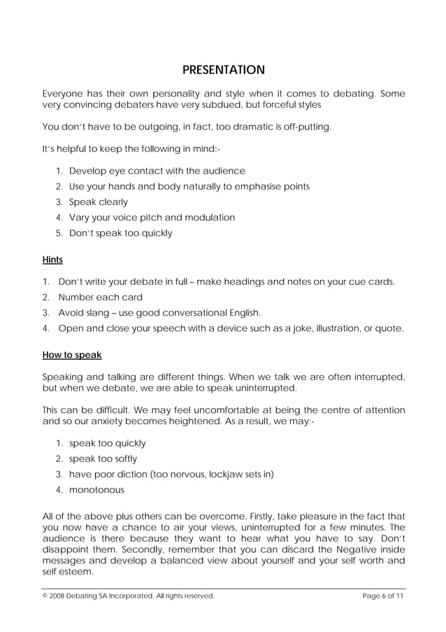 Debating an-introduction-for-beginners | PDF