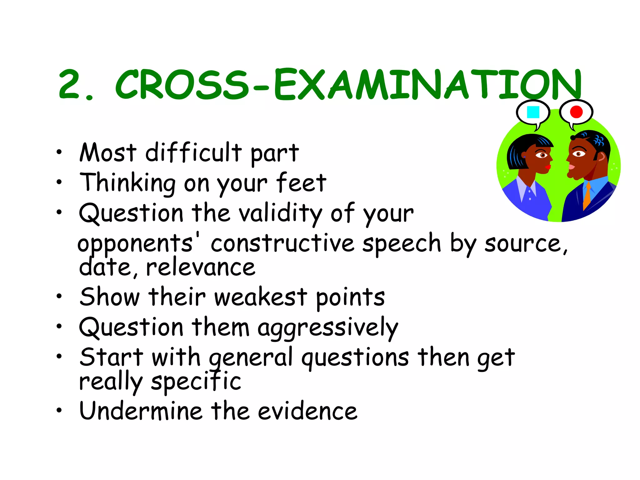 Debating dos and donts | PPT