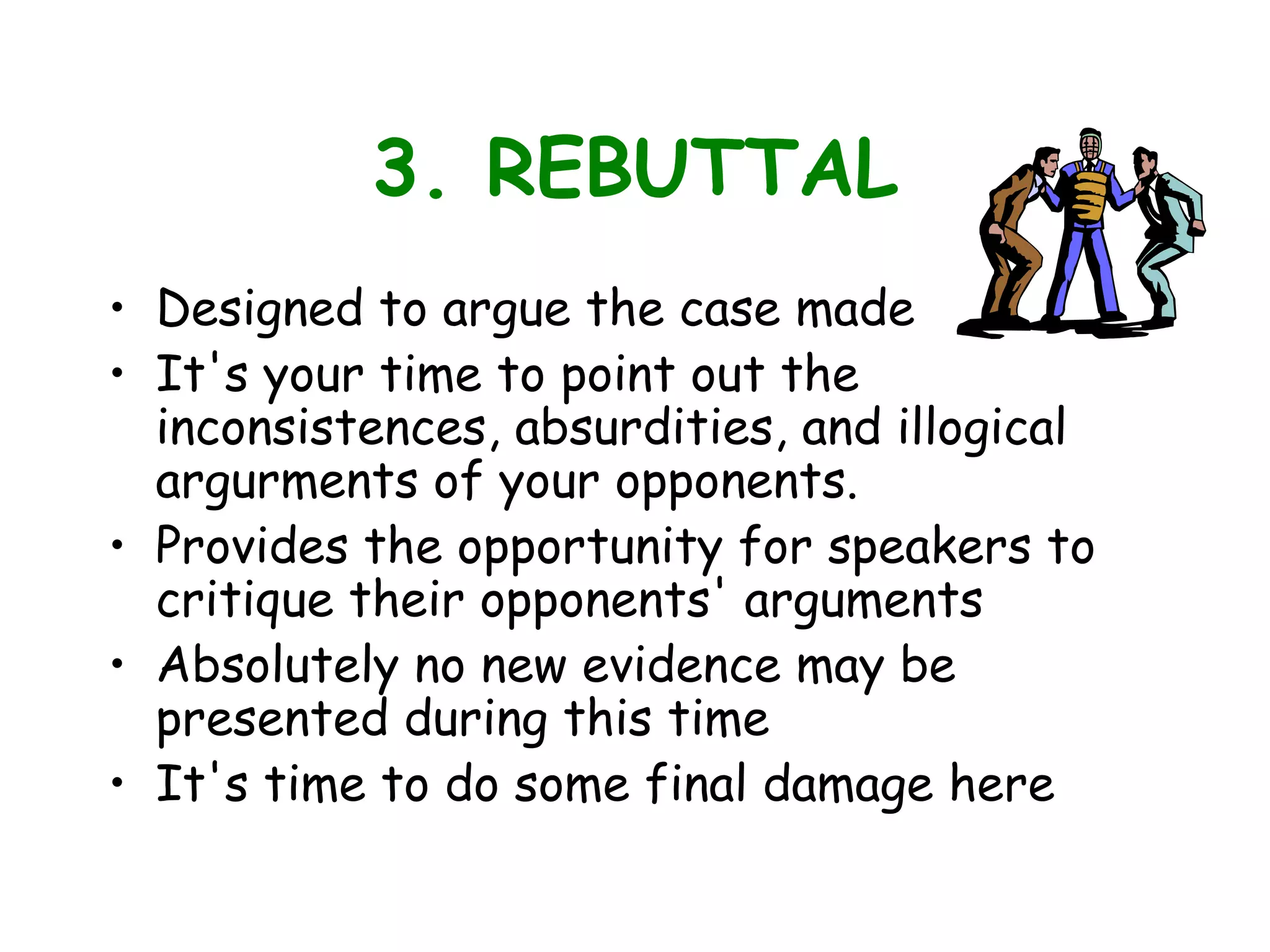 Debating dos and donts | PPT