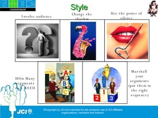 JCI Debating - Speak on your feet | PPT