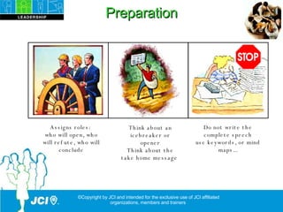 JCI Debating - Speak on your feet | PPT
