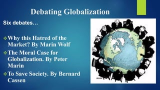 Debating Globalization | PPTX