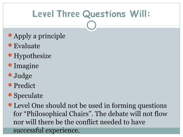 Debating methodology in the classroom | PPT